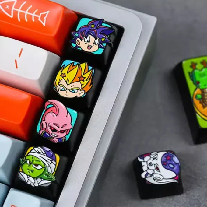 Alloy Dragon Ball Keycaps - Keycapor