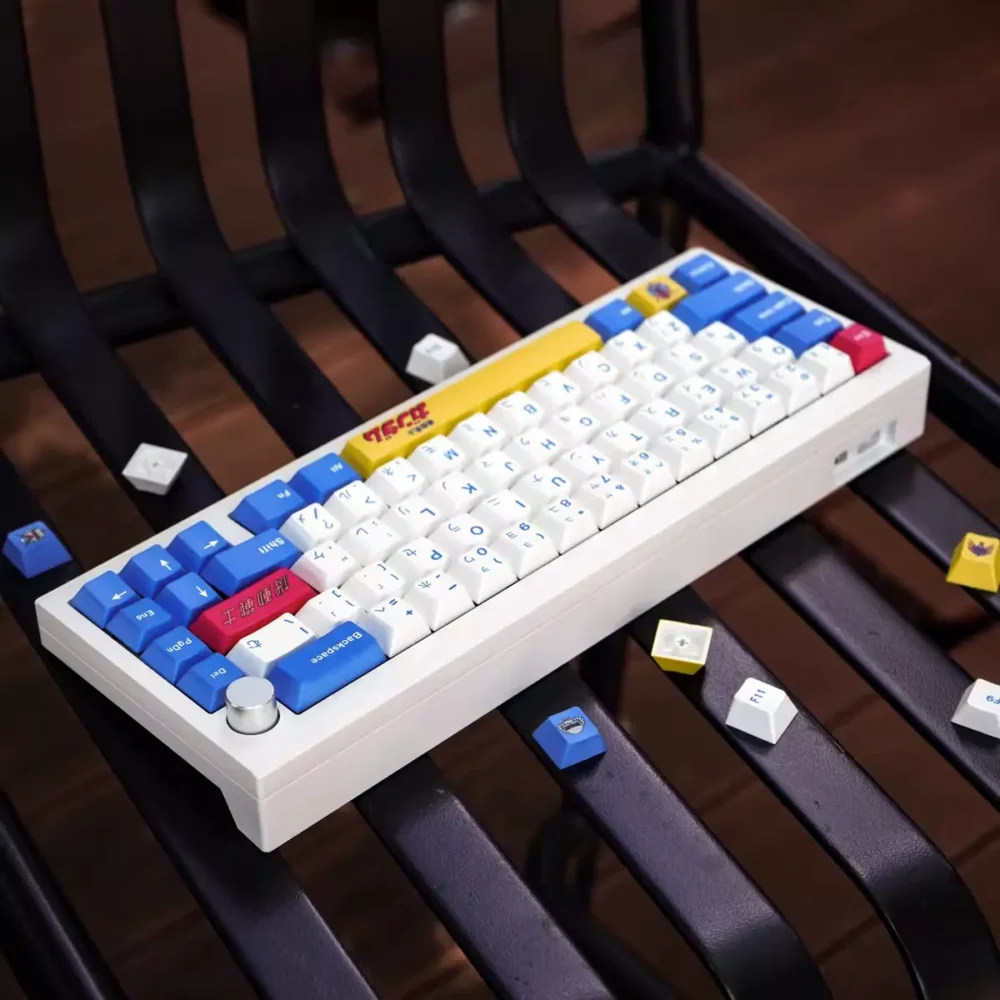 PBT Gundam Keycap Set - Keycapor